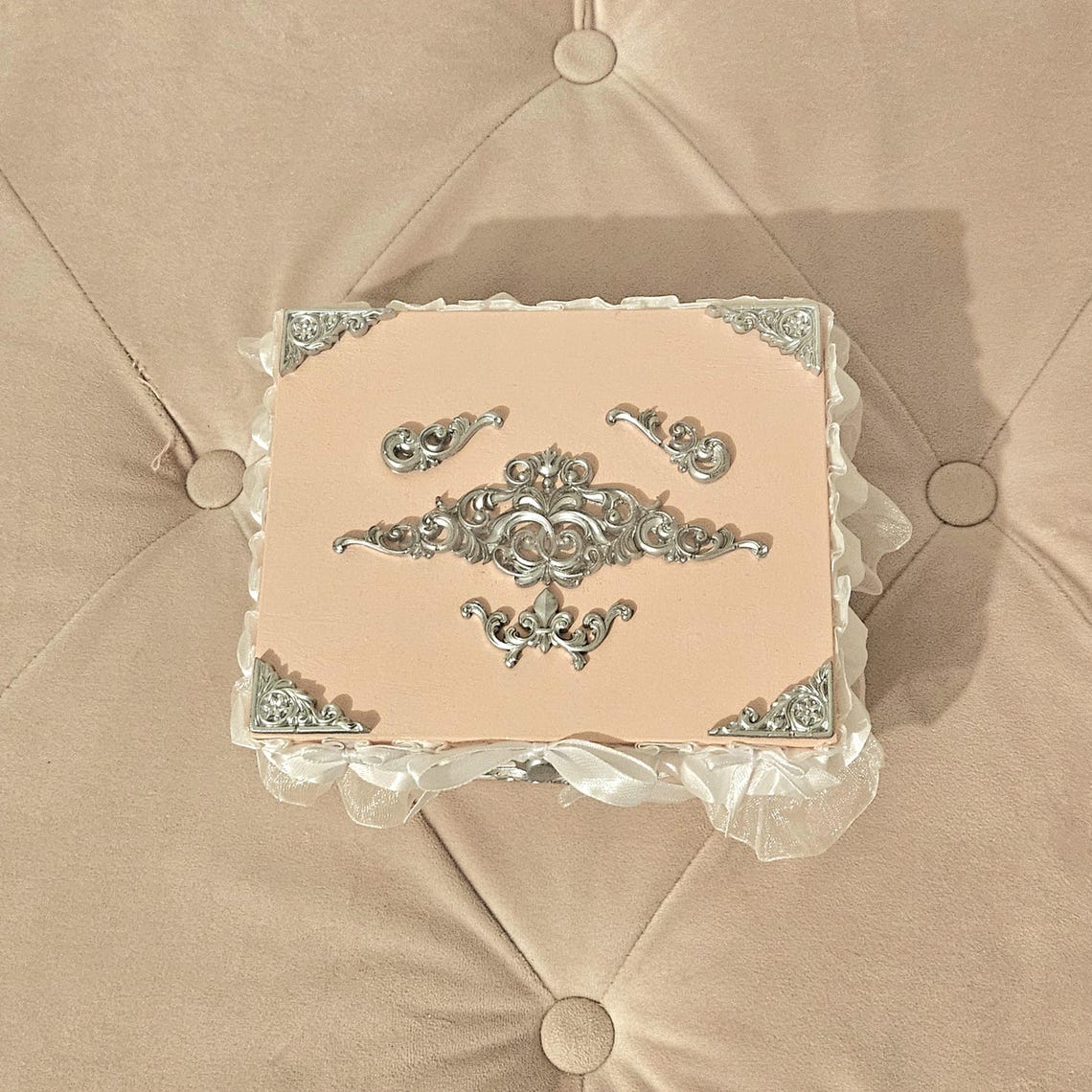 Princess Rococo Girly Jewelry Box, Coquette Dolly Pink Jewelry Storage ...