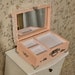 Pink Coquette Jewelry Box, Feminine Home Decor, Soft Princess Jewelry ...