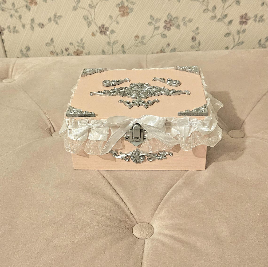 Princess Rococo Girly Jewelry Box, Coquette Dolly Pink Jewelry Storage ...