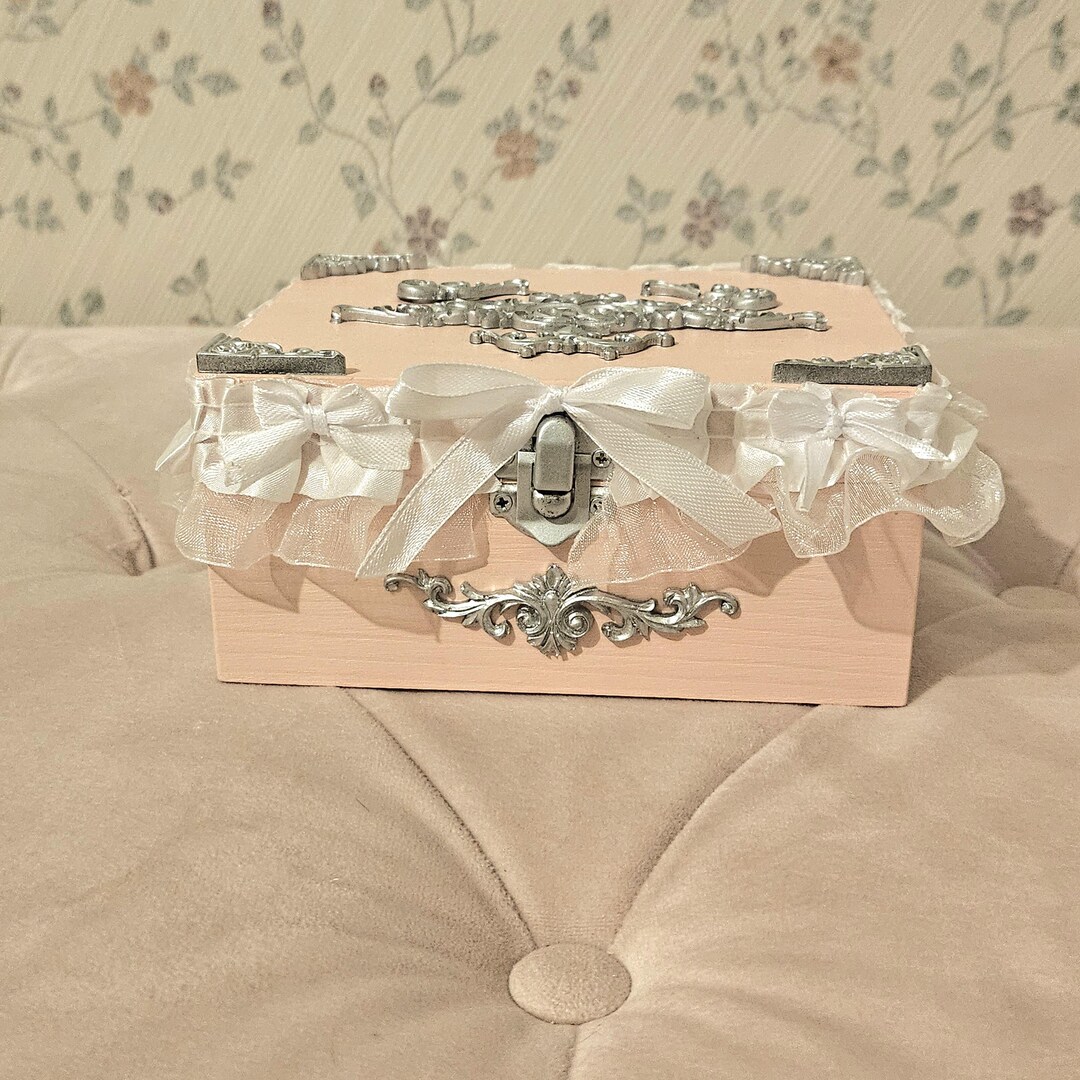 Princess Rococo Girly Jewelry Box, Coquette Dolly Pink Jewelry Storage ...