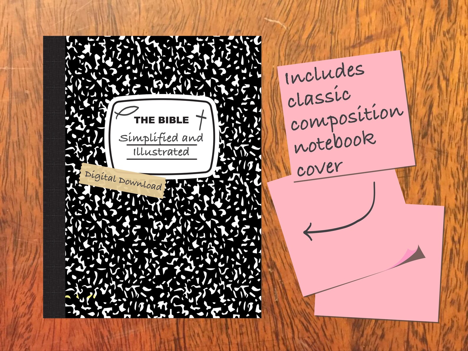 Printable Illustrated Bible Study Guide for Kids Simplified Bible Guide ...