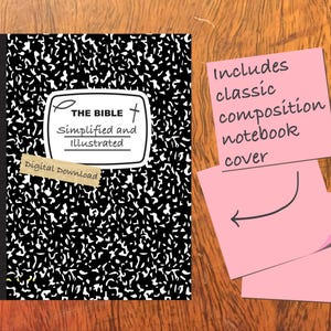 Printable Illustrated Bible Study Guide for Kids Simplified Bible Guide ...