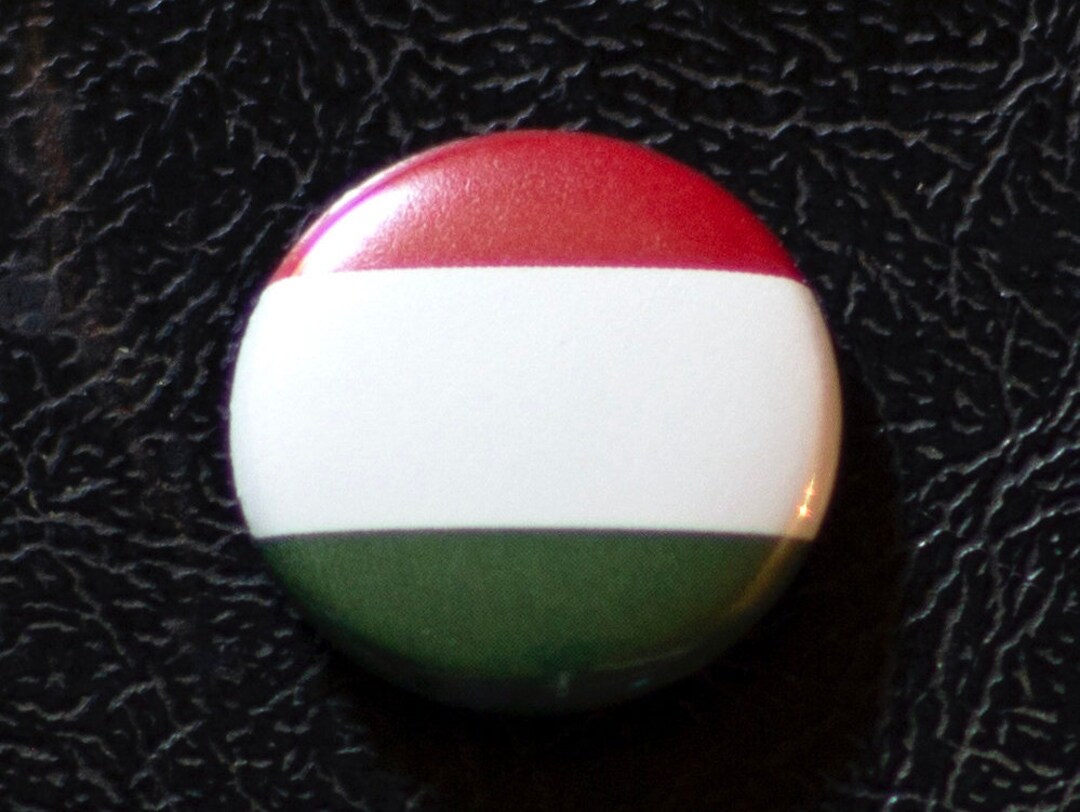 1 or 7/8 Hungary Flag Pinback Button Pin Badge - Etsy