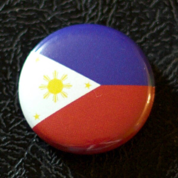 Filipino Flag Pin - Etsy