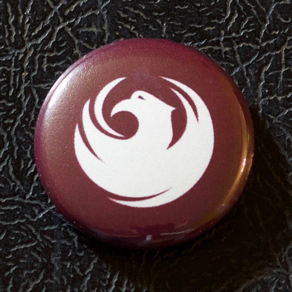 Phoenix Button - Etsy