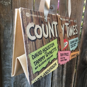 Record Album Handbag Recycled Record Cover Purse Vintage Country Album ...