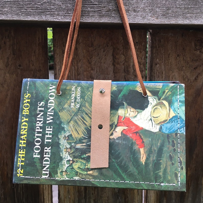 Vintage Hardy Boys Hardback Book Bag Repurposed - Etsy