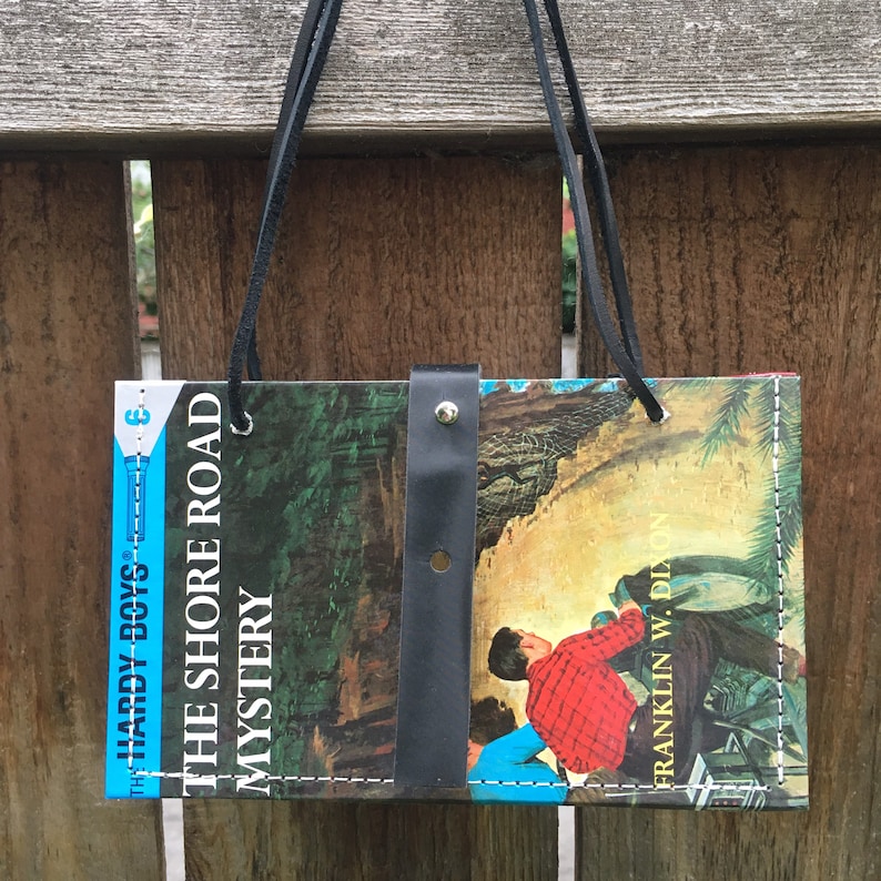 Vintage Hardy Boys Hardback Book Bag Repurposed - Etsy
