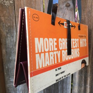Record Album Handbag Recycled Record Cover Purse Vintage Country Album ...
