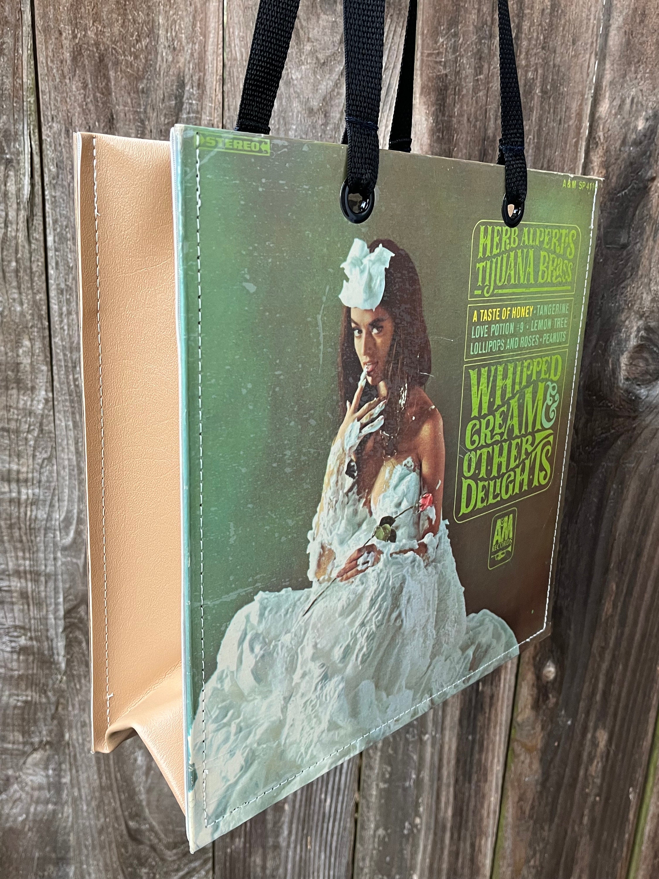 Record Album Tote Bag | Recycled Record Handbag | Herb Alpert - Etsy