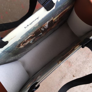 Record Album Tote Bag | Recycled Record Handbag | Yentil - Etsy