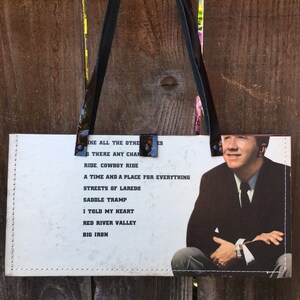Record Album Handbag Recycled Record Cover Purse Vintage Country Album ...