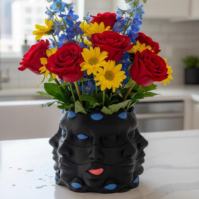 Multi Face Planter - Etsy