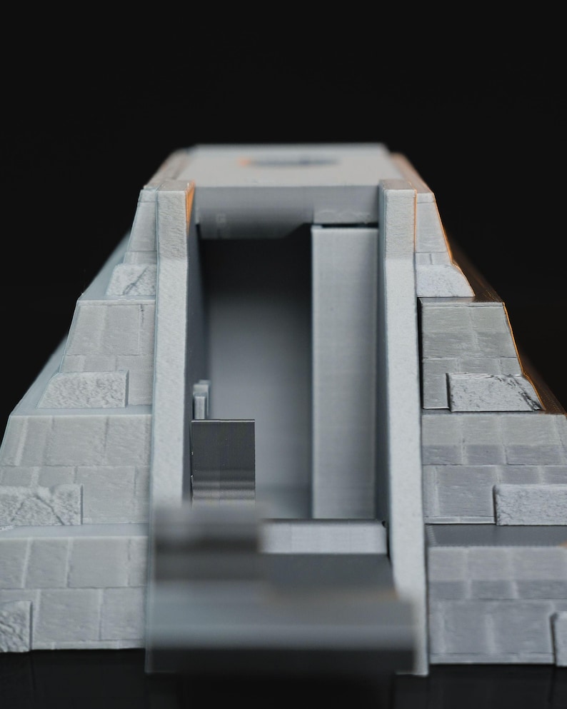 3D Printed Sun Temple Puzzle Box – Mayan Secret Compartment Brain ...