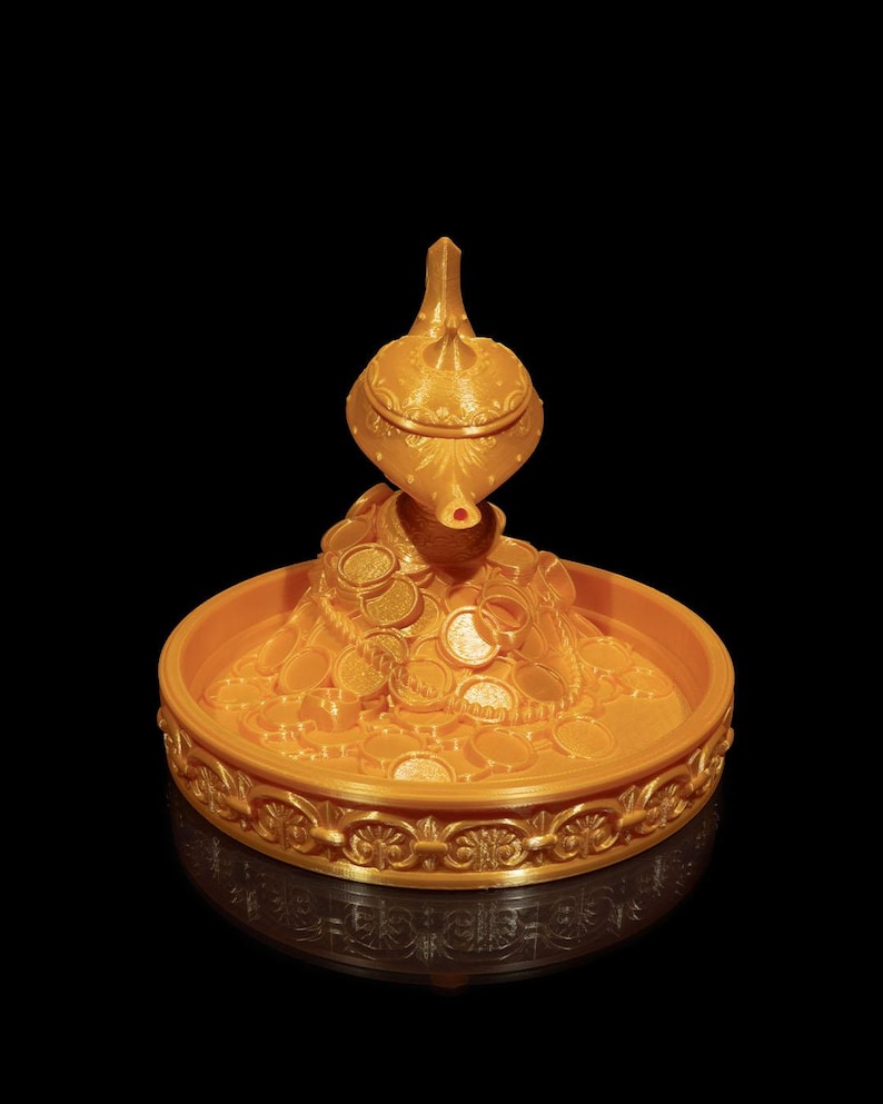 Genie Lamp Backflow Incense Burner | Unique Gift for Fantasy Lovers ...