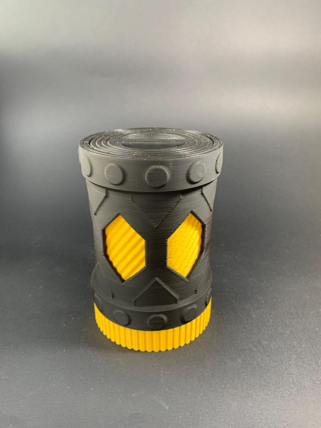 Hex Grip Container Modular Storage | Custom 3D Printed Organizer Modern ...