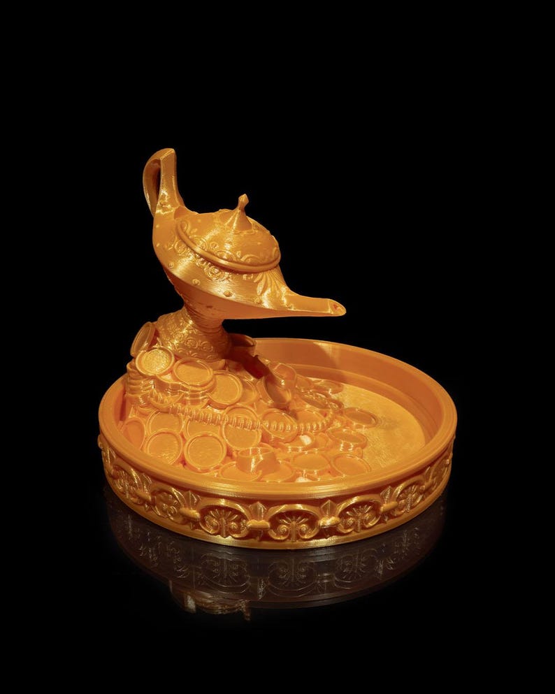 Genie Lamp Backflow Incense Burner | Unique Gift for Fantasy Lovers ...