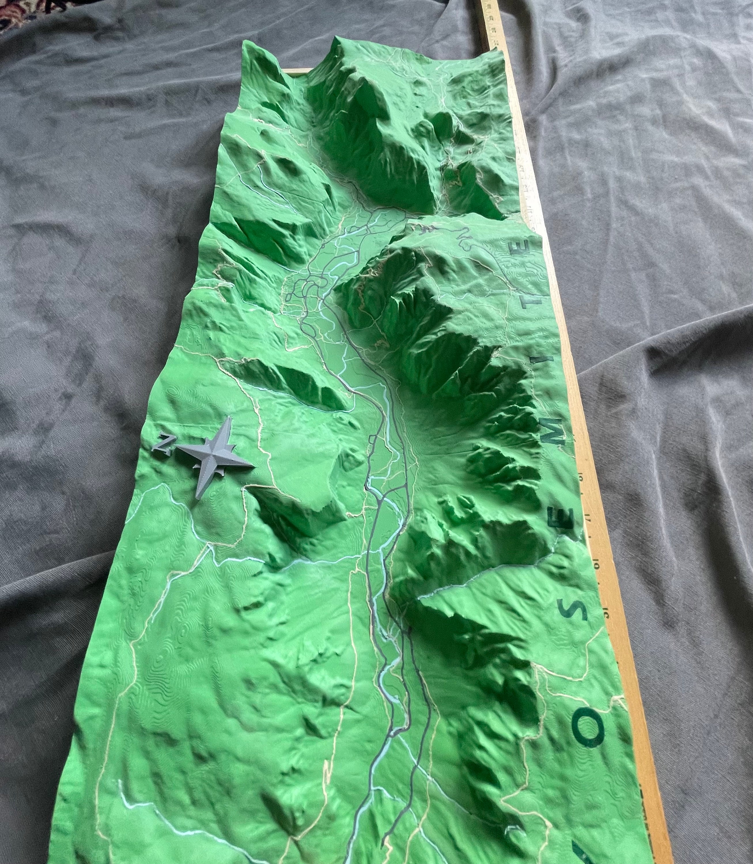 Custom 3D Printed Map With Inset Features (2-3 Sq Ft) - Etsy UK