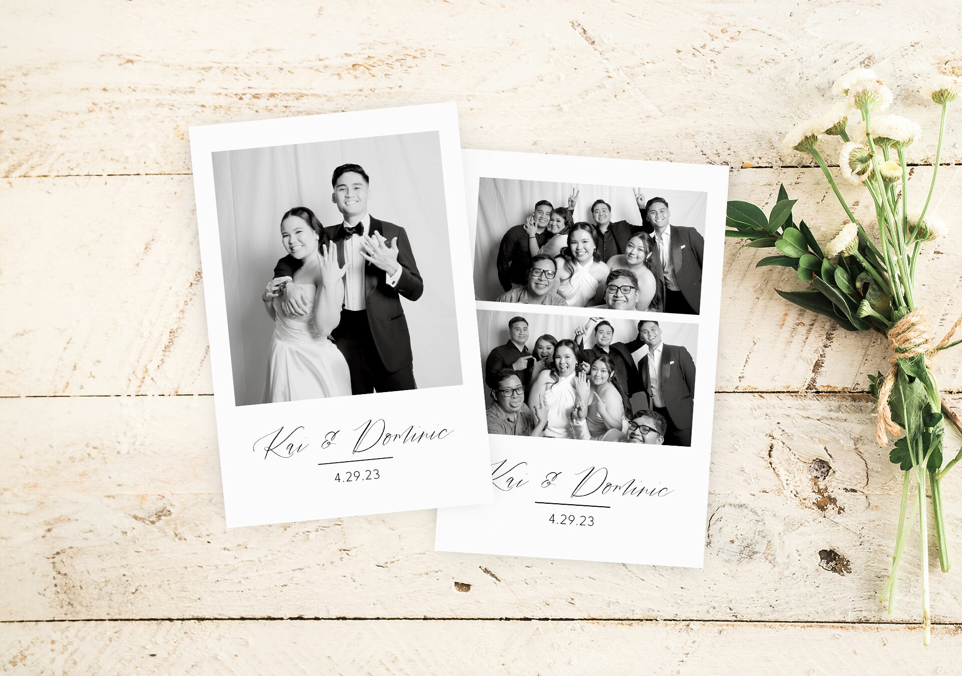 Classy Wedding Photo Booth Template | Customizable Wedding Photo Booth ...