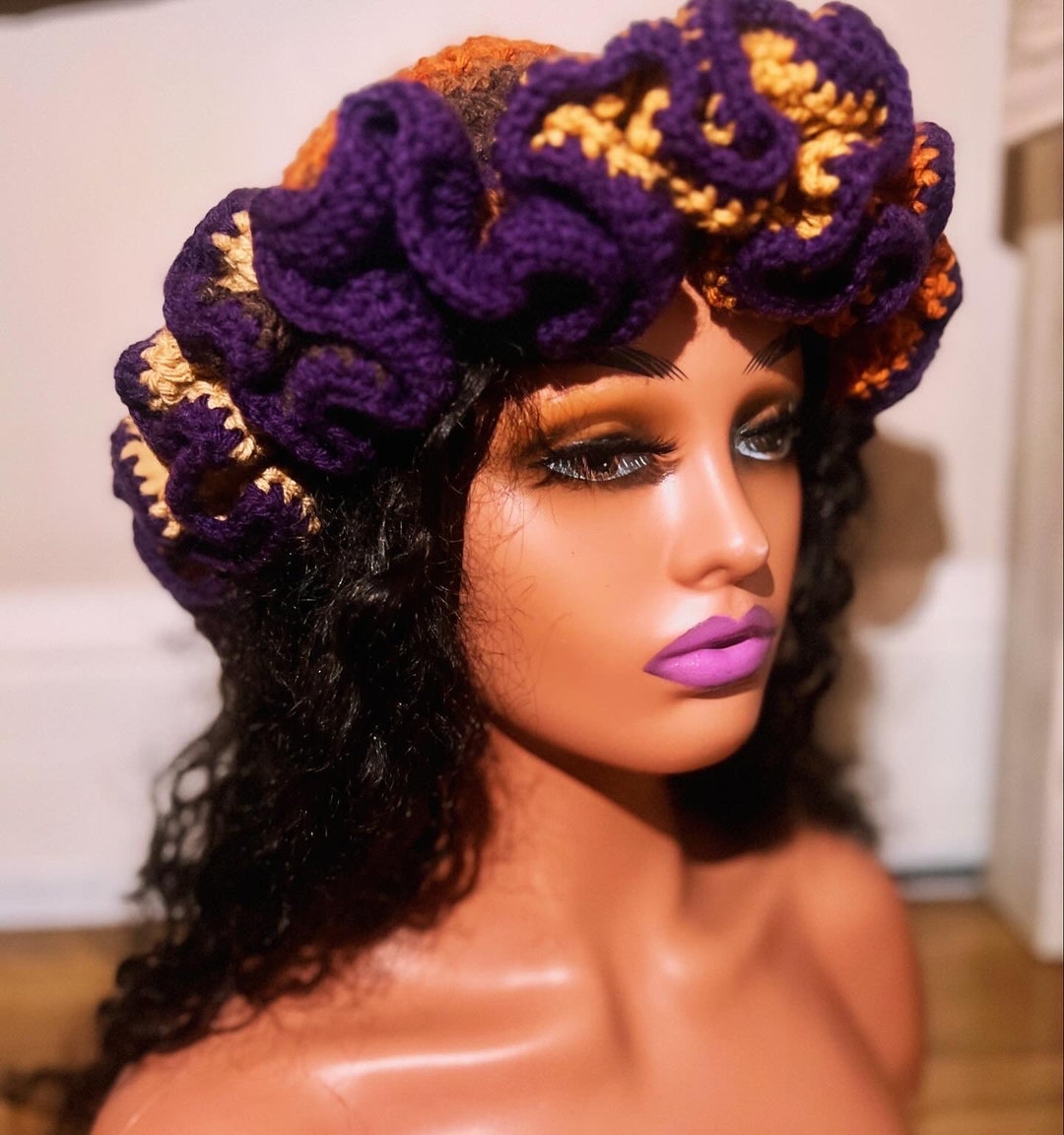 Coco Raz Crochet Sunhat - Etsy