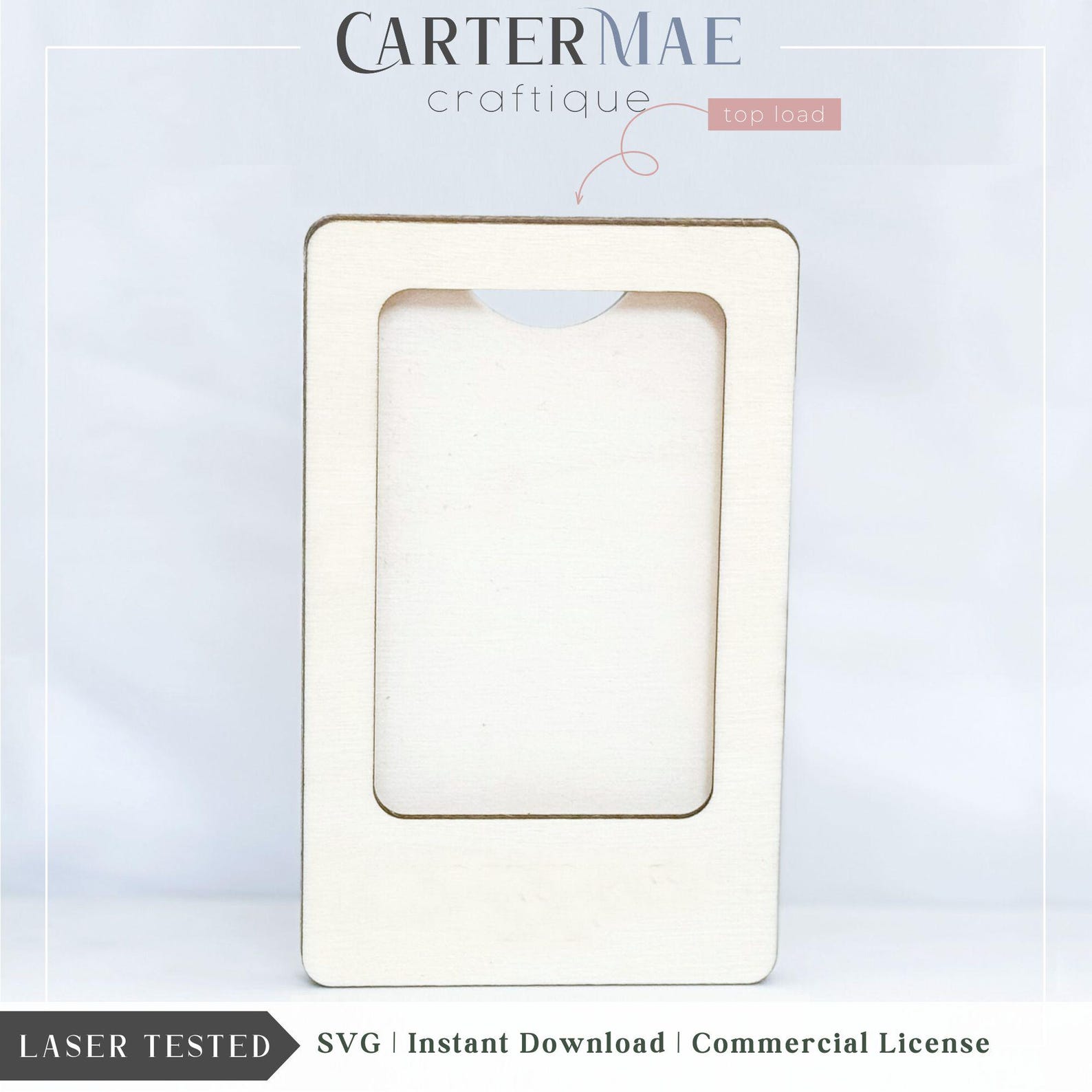 Blank Fridge Magnet SVG | Laser Cutting Ready Display File | Fits 2"x3 ...