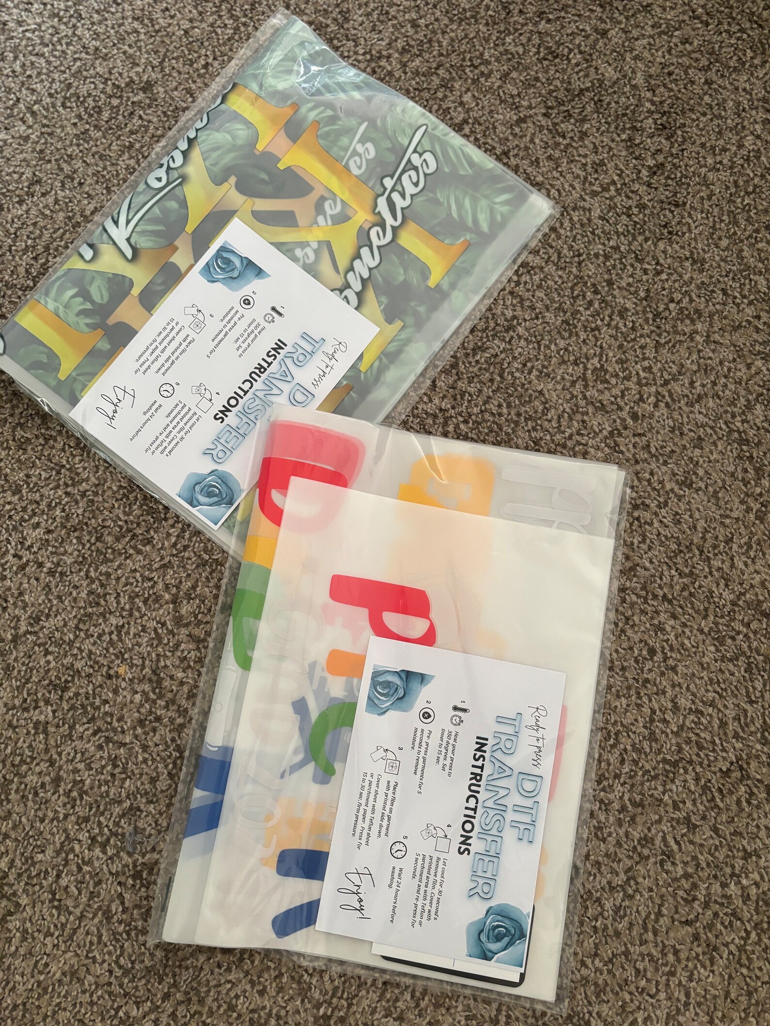 Custom Full Color DTF Transfers - Etsy