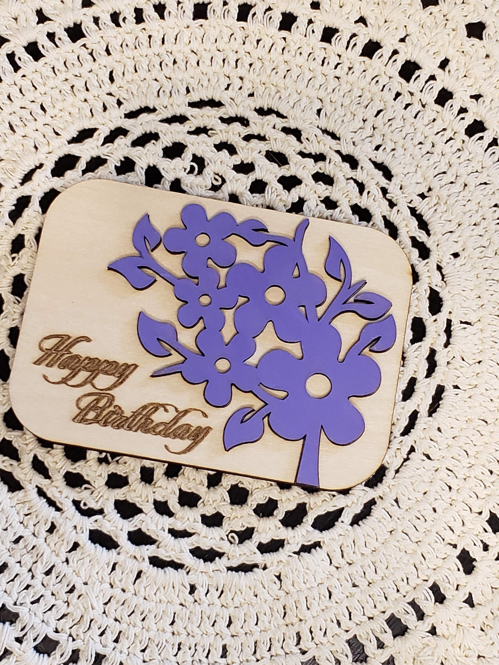Personalized Gift Card Holder Mother's Day or Birthday Wooden Gift Card ...