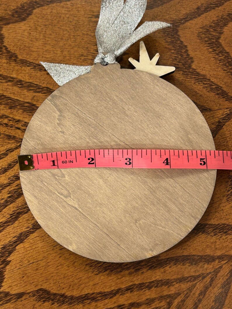 Nativity Christmas Countdown Ornament Layered Wood Manger Scene ...