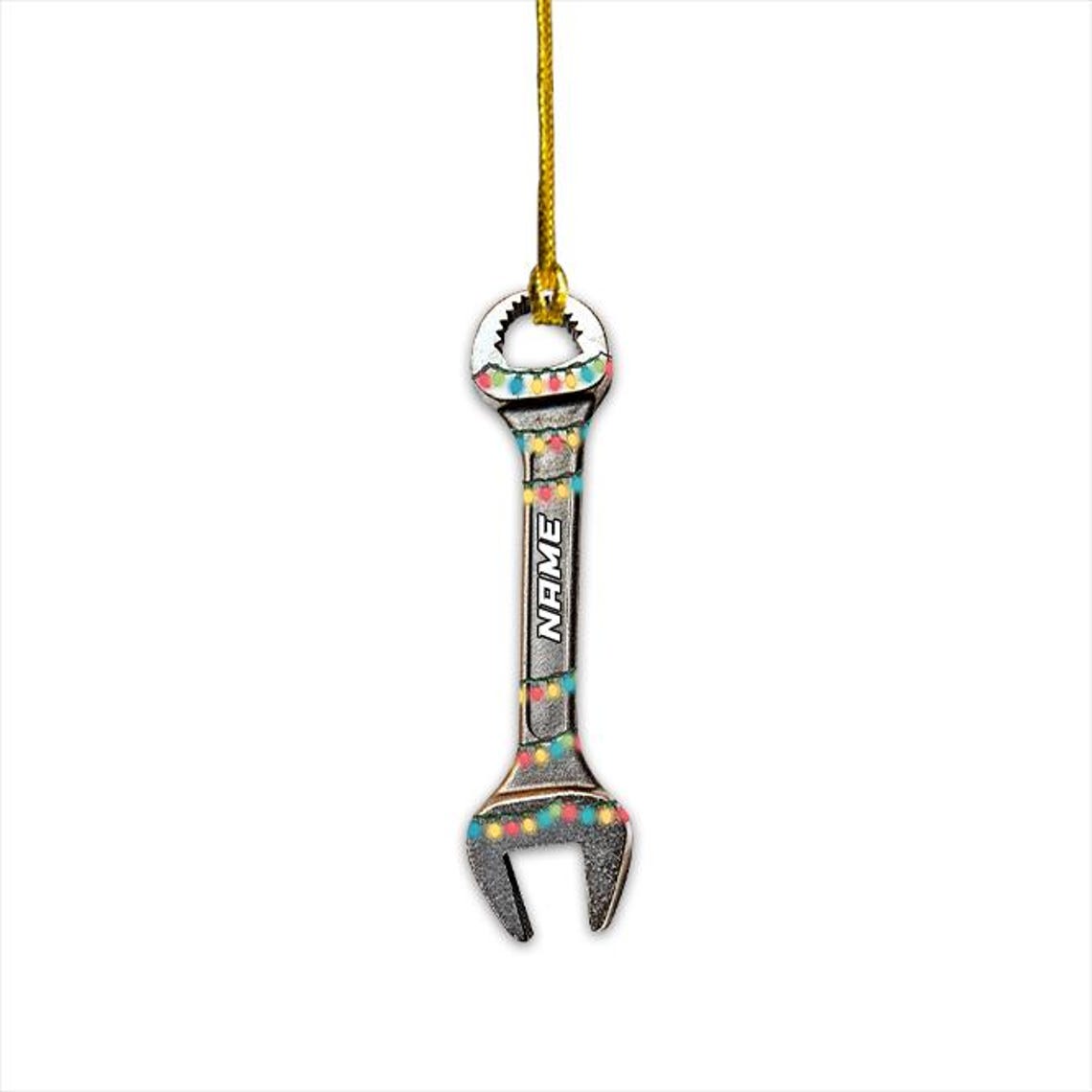 Personalized Wrench Christmas Ornament, Plumber Christmas Ornament ...