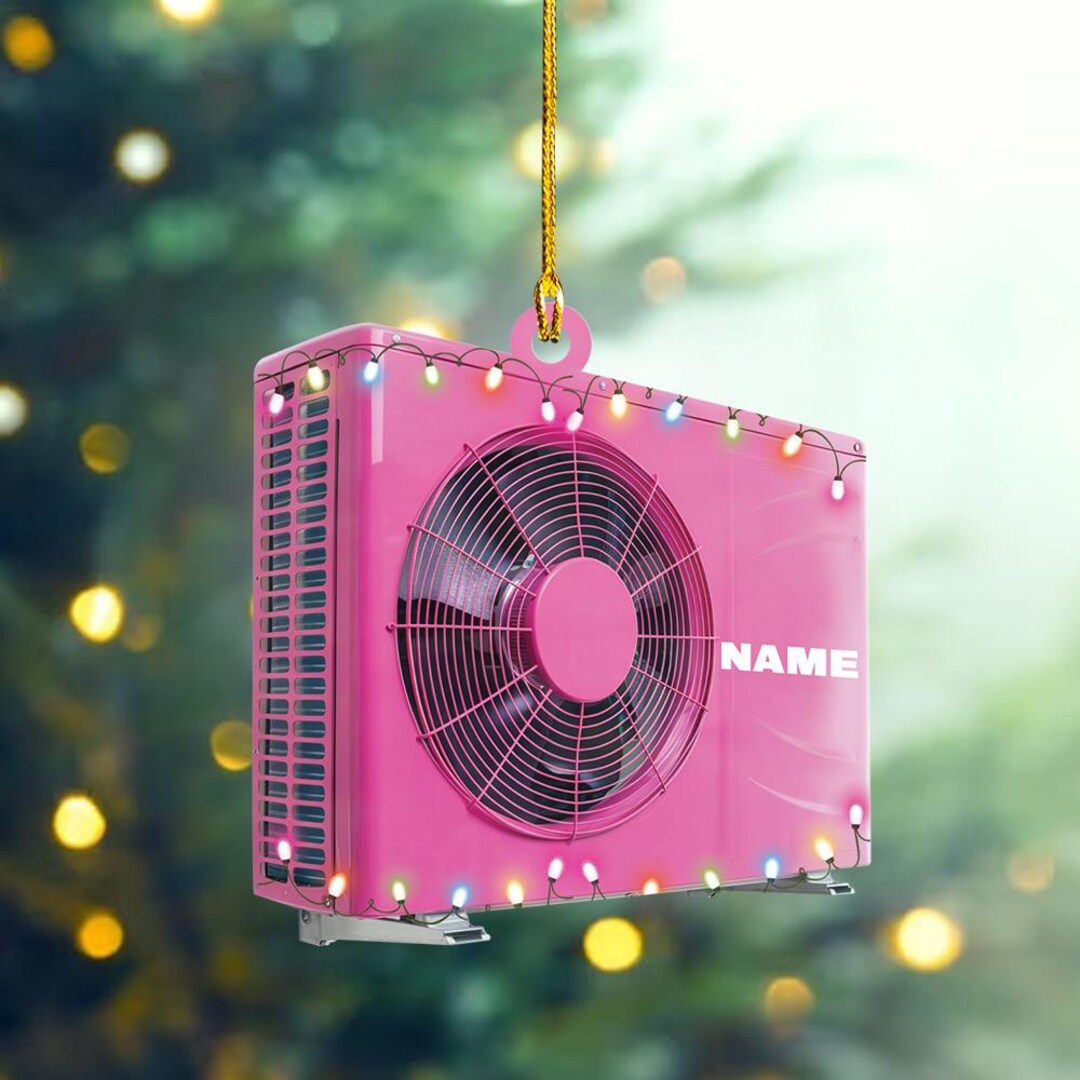 Personalized Air Conditioner System Ornament, Air Conditioner Christmas ...