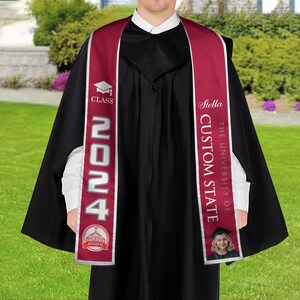 Personalized Graduation 2025 Stoles, Custom Class of 2025 Stoles, Your ...