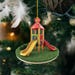 Personalized Child’s Slide Ornament, Kids Slide Christmas Ornament ...
