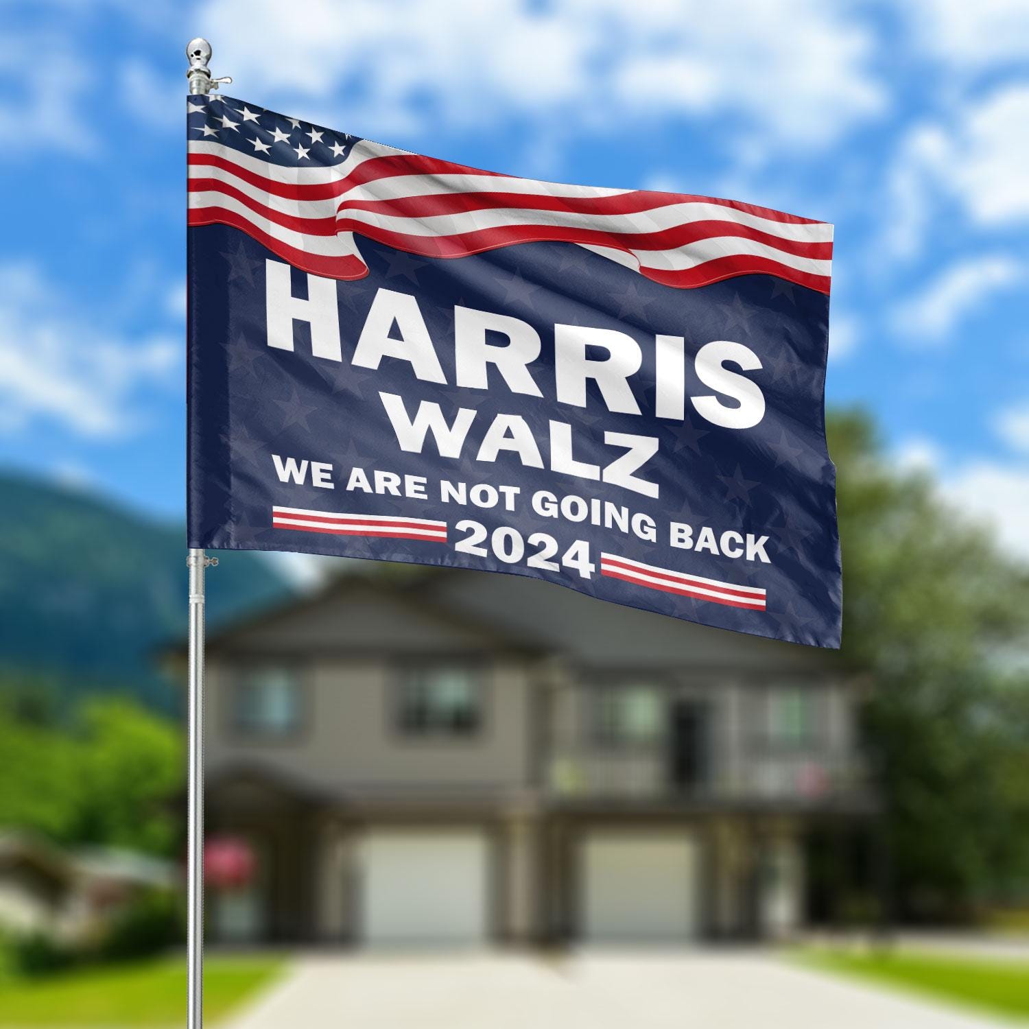 Harris Walz 2024 Flag, Kamala Harris for President Flag, Kamala Harris ...