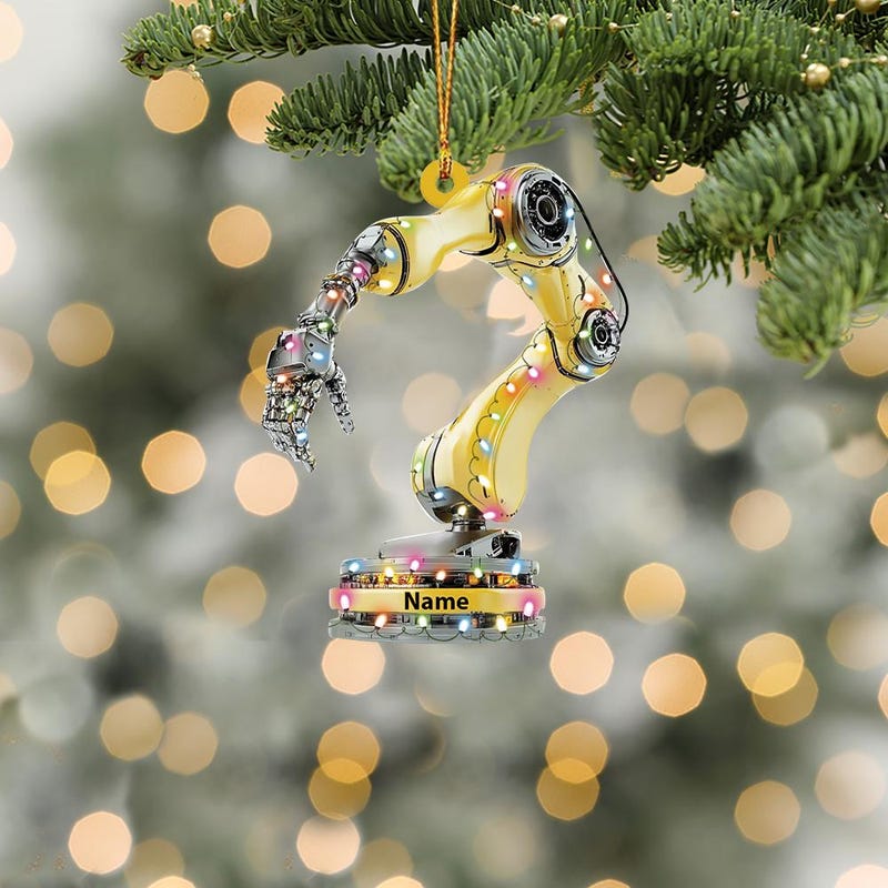 Robot Ornament - Etsy