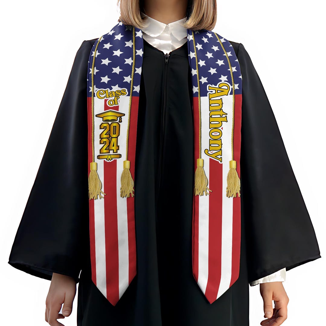 Personalized Graduation 2025 Stoles, Custom Class of 2025 Stoles, Your ...