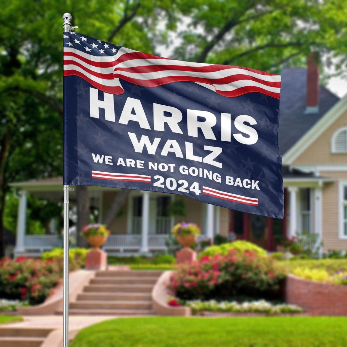 Harris Walz 2024 Flag, Kamala Harris for President Flag, Kamala Harris ...