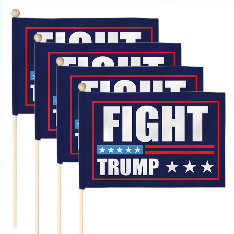 Trump 2024 Hand Flag, Trump Take America Back Hand Flag, Trump for ...