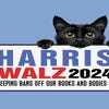 Childless Cat Ladies for Harris Walz Yard Sign, Harris Walz 2024 Yard ...