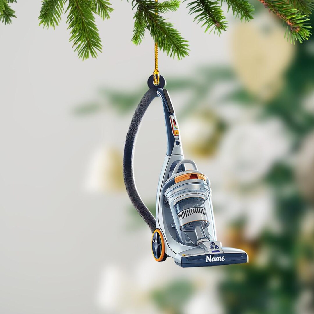 Vacuum Cleaner Christmas Light Ornament, Christmas Tree Decor, Loved ...