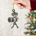 Video Camera Movie Christmas Ornament, Xmas Tree Decor, Loved Video ...