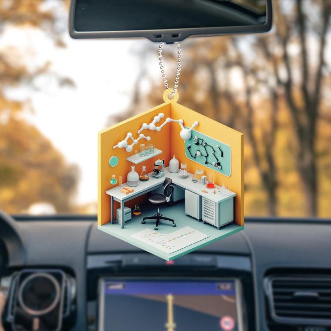 Laboratory Christmas Ornament, Scientist's Lab Ornament, Lab Tech ...