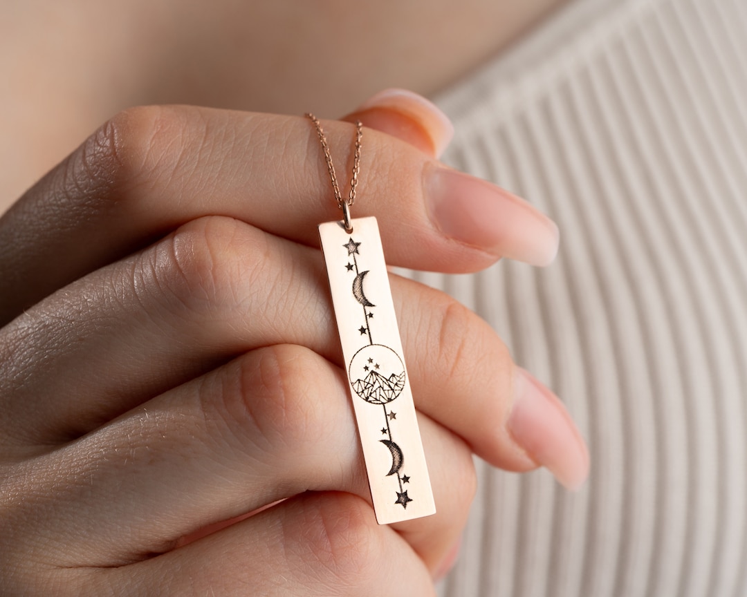 Acotar Night Court Velaris Mountain Necklace, Velaris Bookish Jewelry ...