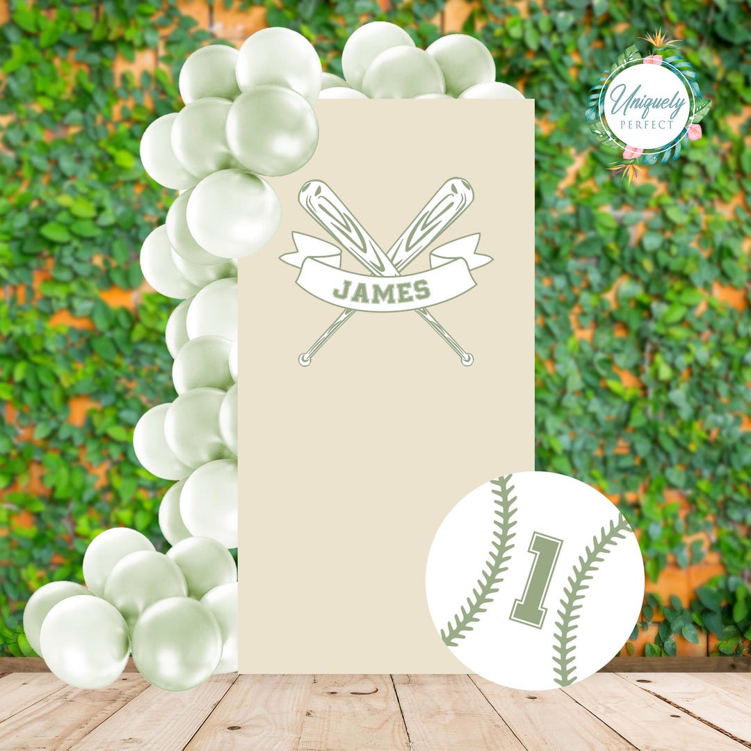 Batters up Baseball Inspired Coroplast Backdrop and Yard Cutout for ...