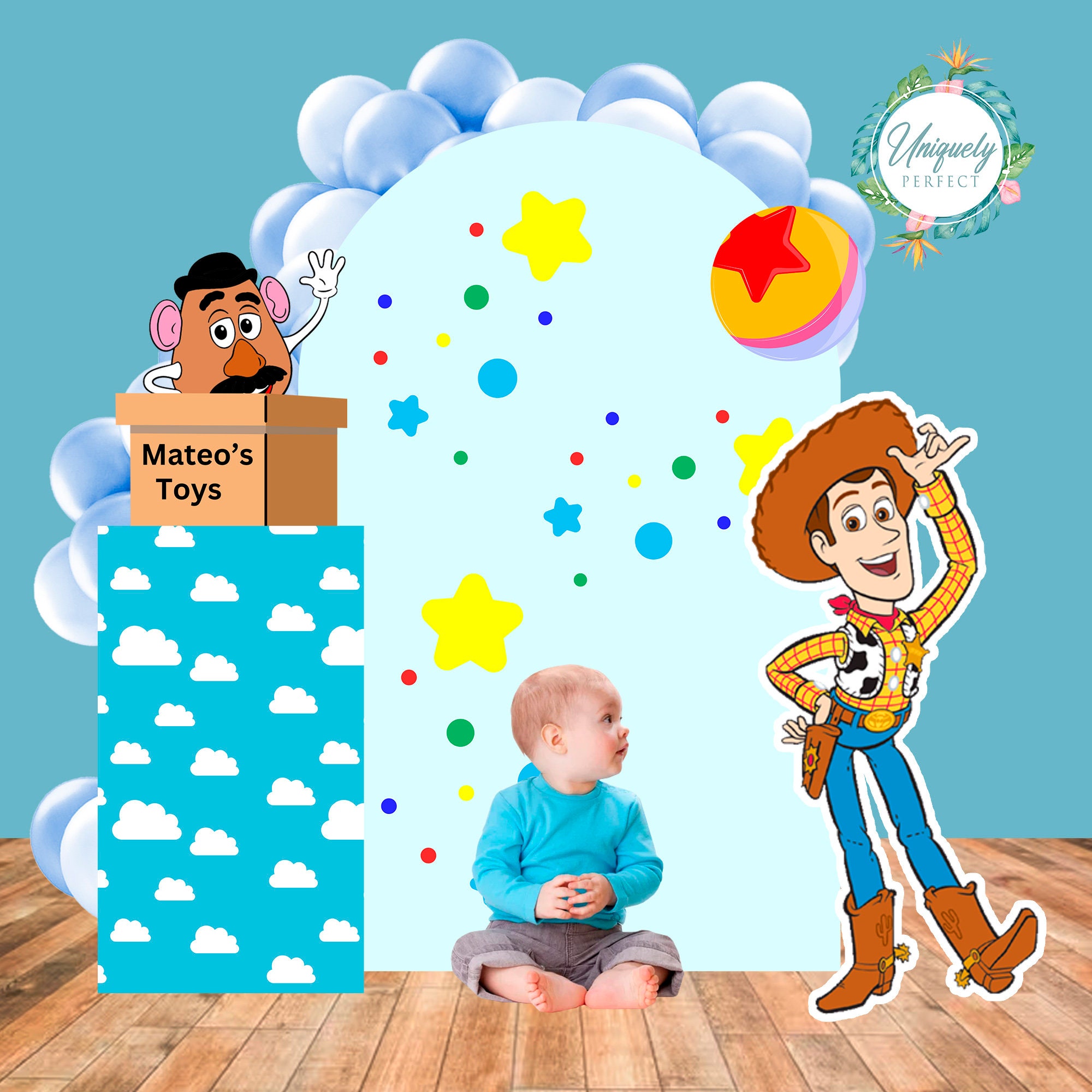 Join the Toy Story Crew Custom Coroplast Backdrop & Props, Toy Story ...