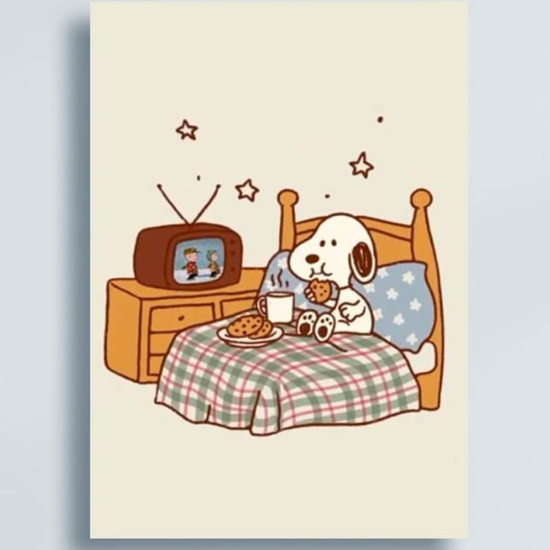 Snoopy Wall Art - Etsy