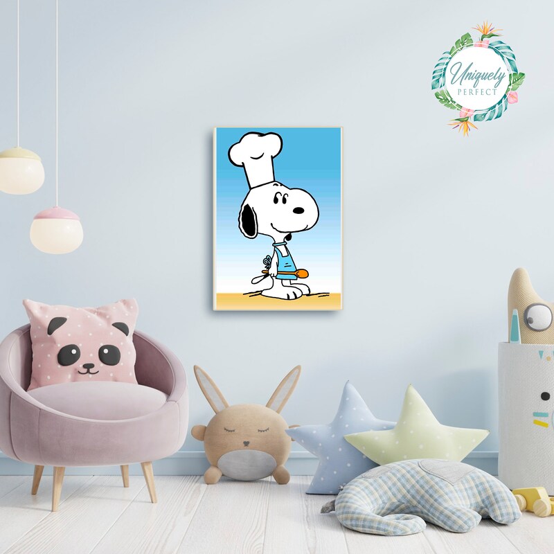 Svg Snoopy Chef - Etsy