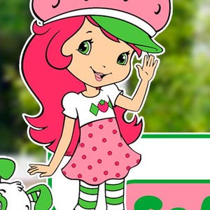 Strawberry Shortcake Personalized Photo Booth, Strawberry Shortcake ...