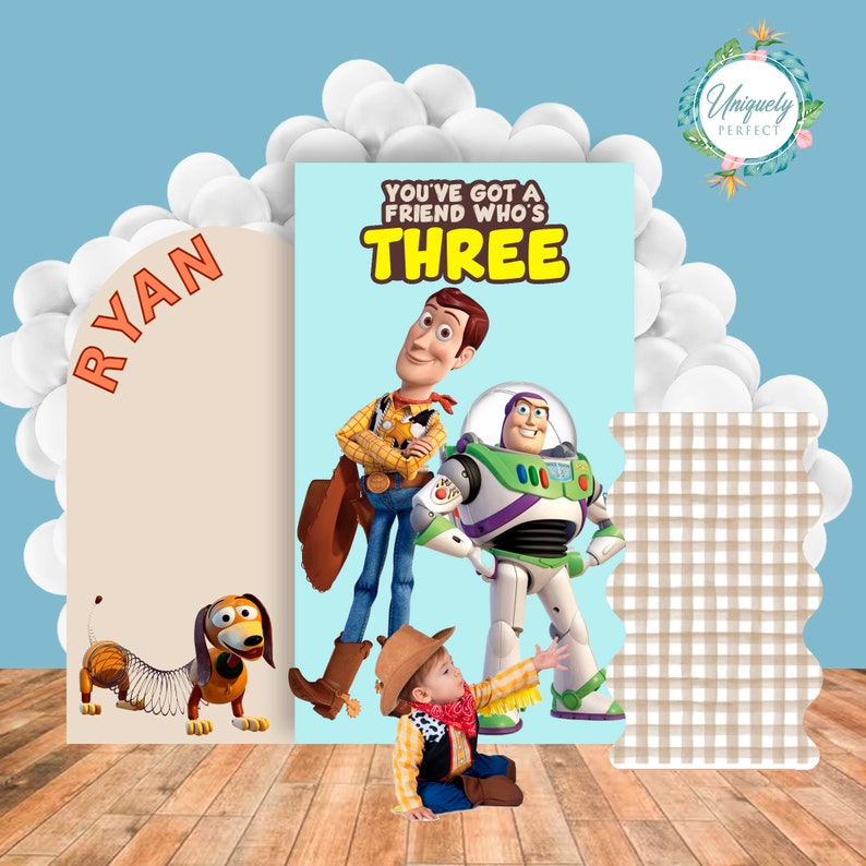 Join the Toy Story Crew Custom Coroplast Backdrops, Toy Story Themed ...