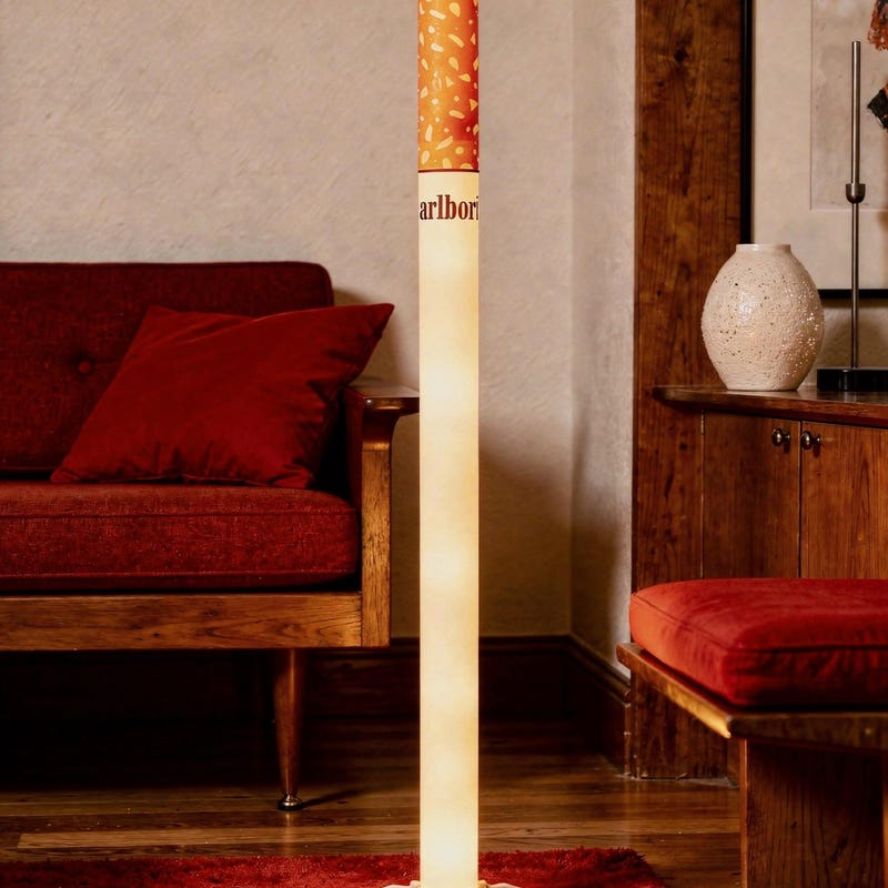 Marlboro Cigarette Lamp - Etsy