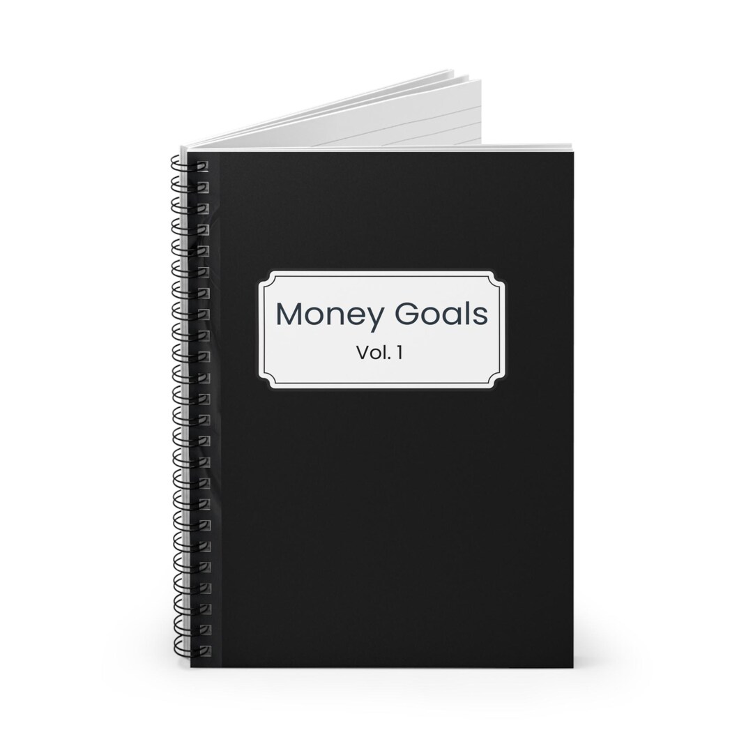 Money Journal 2025 Planner Spiral Notebook Ruled Line - Etsy
